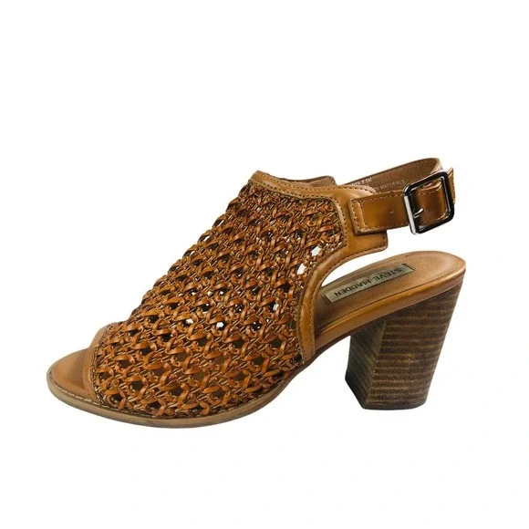 Steve Madden | Shoes | Steve Madden Womens Ranya Cognac Brown Leather ...